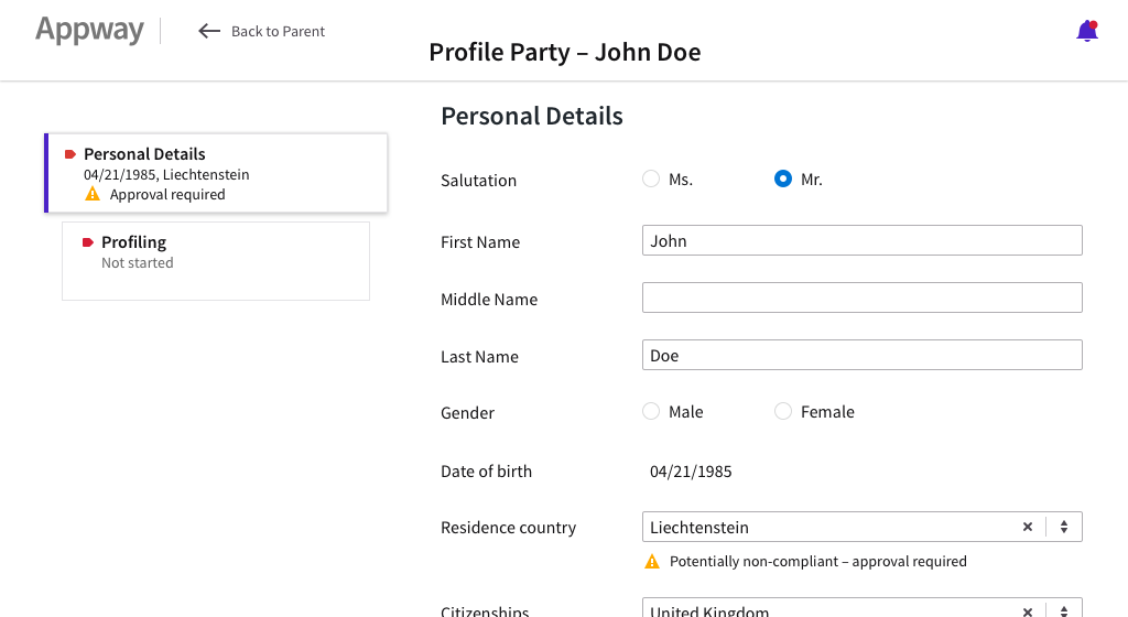 Feedback - Patterns | Appway Design System