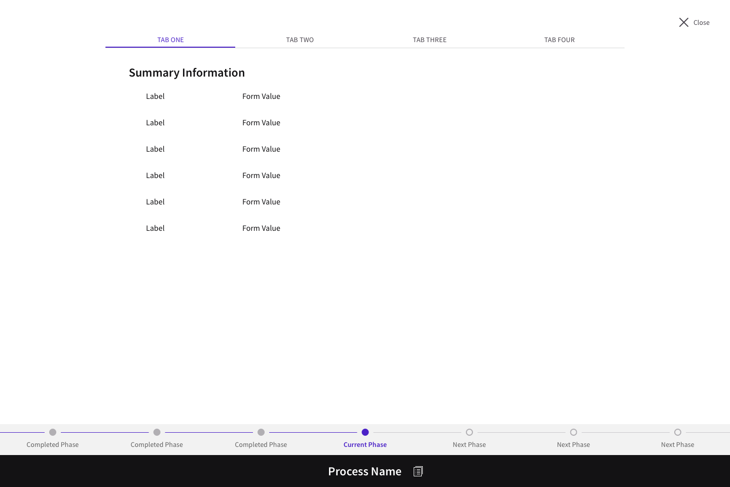Data Display - Patterns | Appway Design System