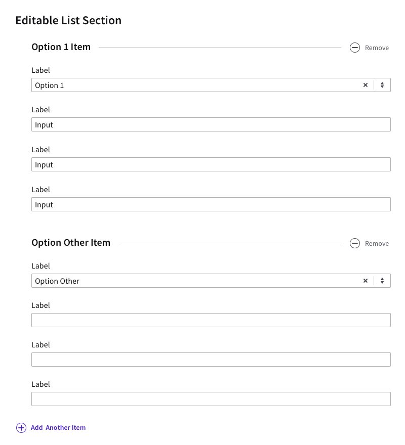 Data Entry - Patterns | Appway Design System